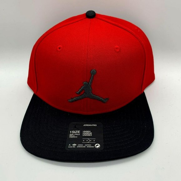 Jordan | Accessories | Nike Air Jordan Pro Bred Jumpman Hat Snapback Cap | Poshmark